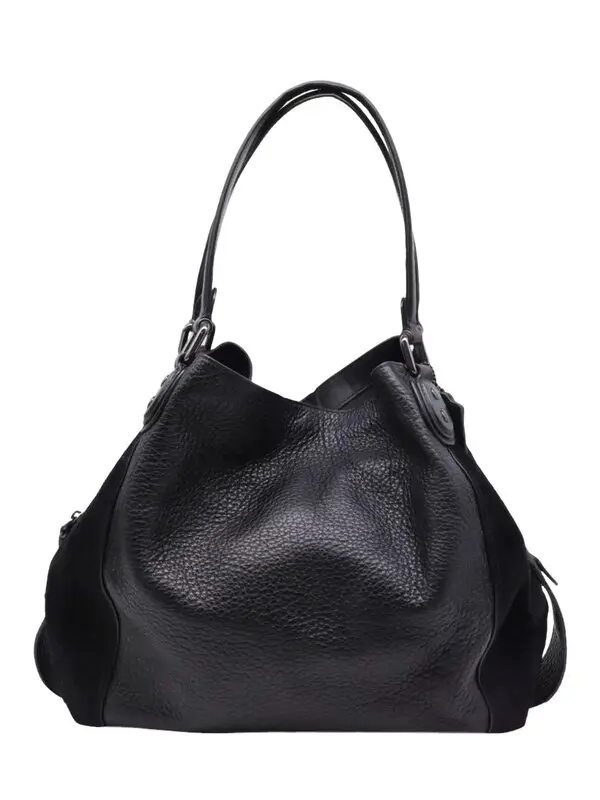 COACH VINTAGE Edie Shoulder Bag - Black