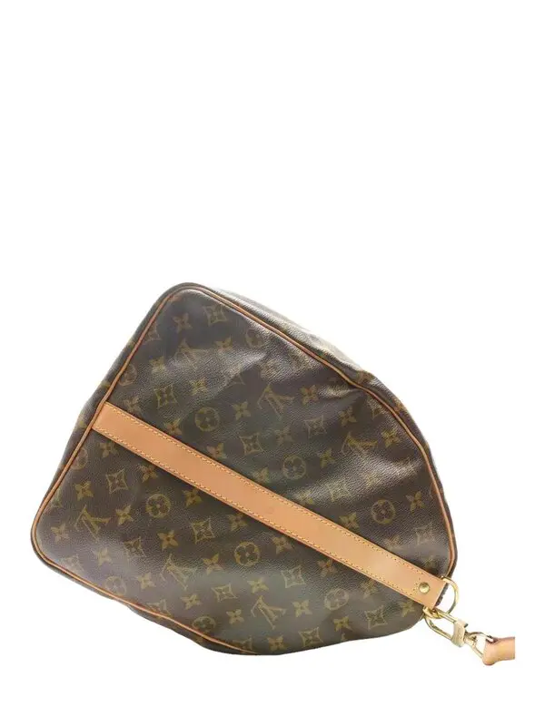 LOUIS VUITTON 2000 Monogram Keepall Bandoulière 60 Holdall - Brown