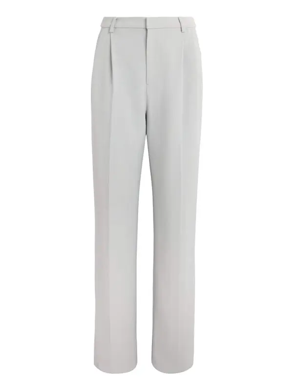 Huishan Zhang Crepe Lucian Tailored Trousers - Grey