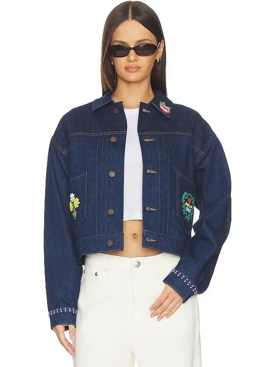 Polo Ralph Lauren Rigid Denim Trucker Jacket - Blue