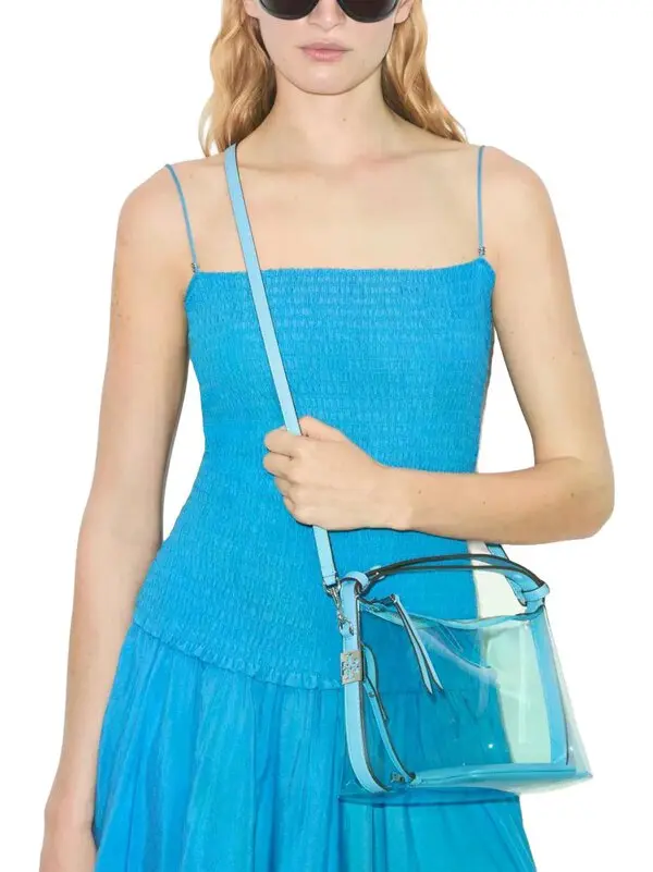 Tory Burch Mellow Clear Shoulder Bag - Blue