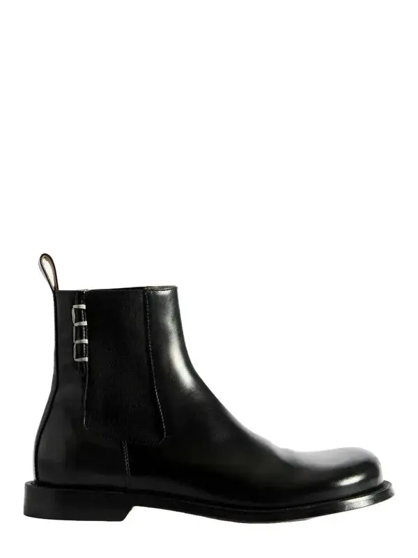 JW Anderson Leather Chelsea Boots - Black