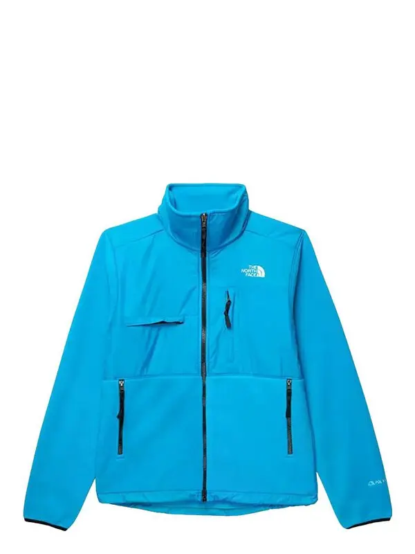 The North Face Zip-up Jacket With Logo Detail - Blue