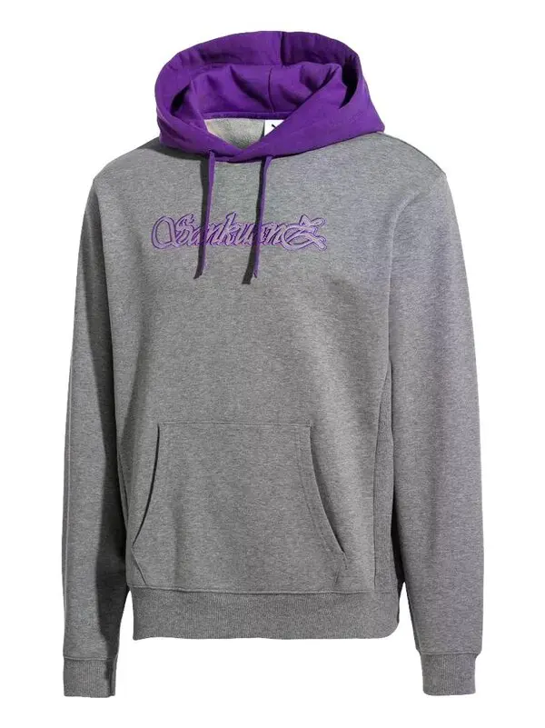 PUMA Sankuanz Embroidered Hoodie - Grey
