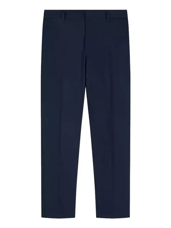 Armani Exchange Pressed Crease Tailored Trousers - Blue
