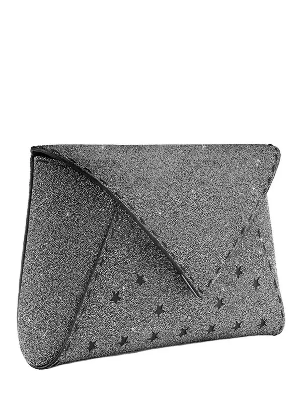 Tyler Ellis Small Lee Pouchet Clutch Bag - Silver