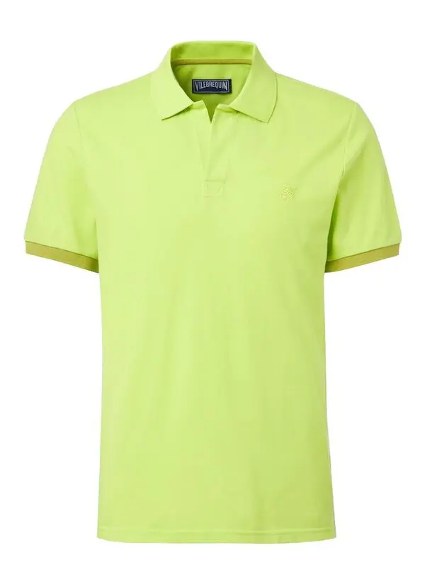 Vilebrequin Cotton Pique Polo Shirt - Green