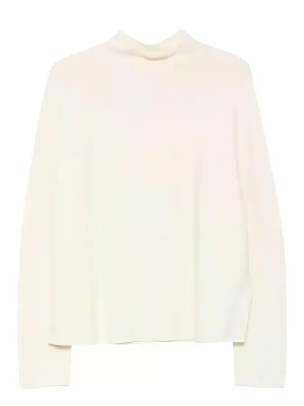 Marc O'polo Seamless High Neck Long Sleeve Sweater - Neutrals