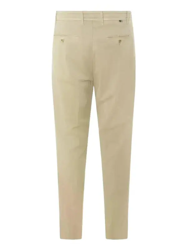 Canali Drawstring Waist Chino Trousers - Neutrals