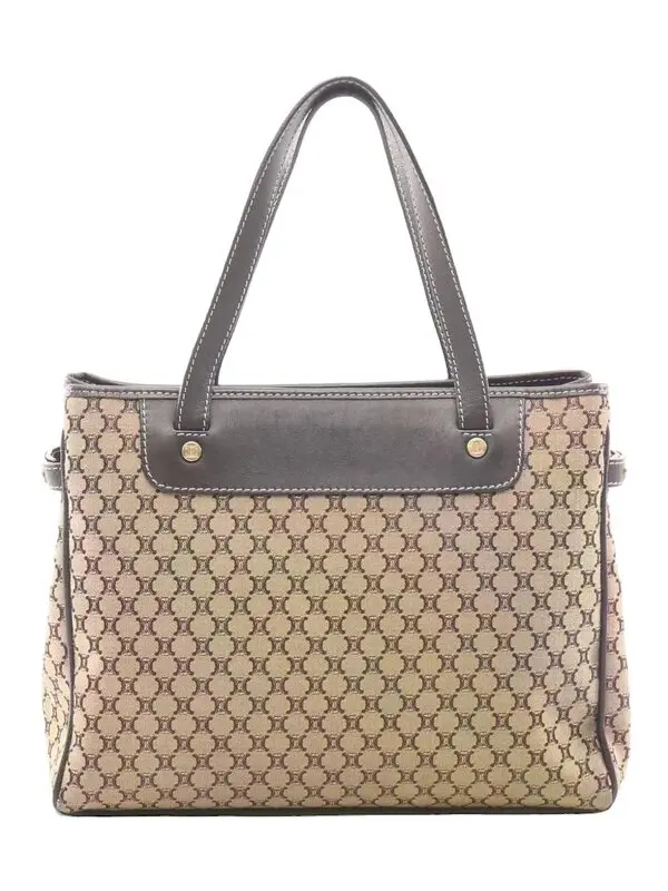Celine 2010s Macadam-canvas Tote Bag - Neutrals