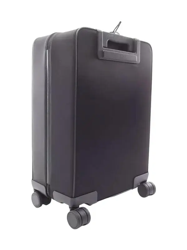 Prada Saffiano Leather Suitcase - Black