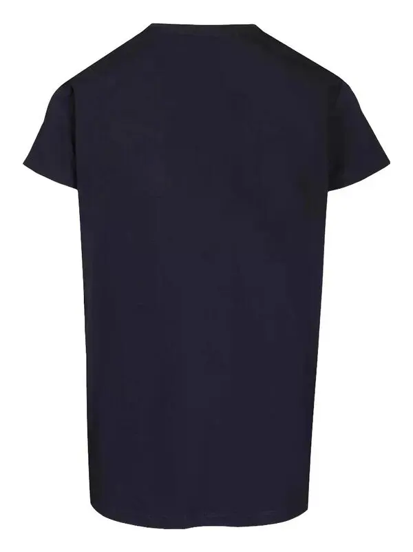 AL DUCA D’AOSTA 1902 Ribbed Trim T-shirt - Blue