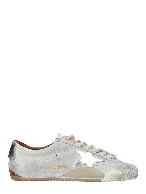 GOLDEN GOOSE True Star 60678 Leather Trainers - Bone/comb