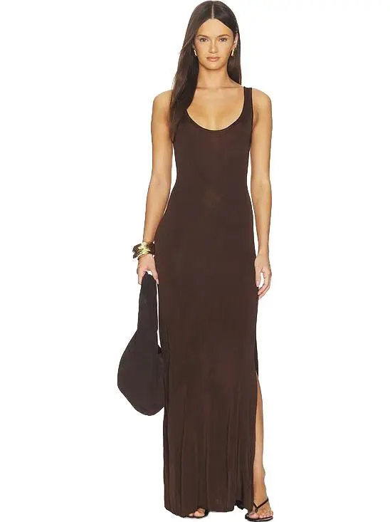 SRG Octayvia Knit Gown In . Also - Chocolate