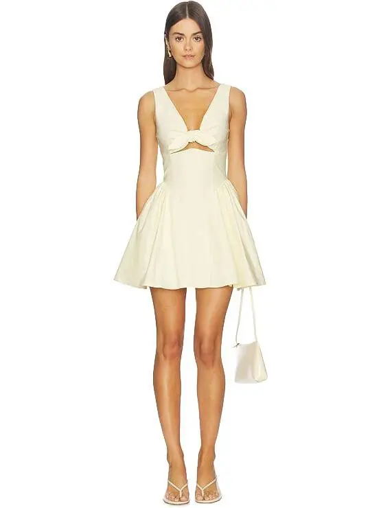 Majorelle Susie Mini Dress In . Also - Yellow