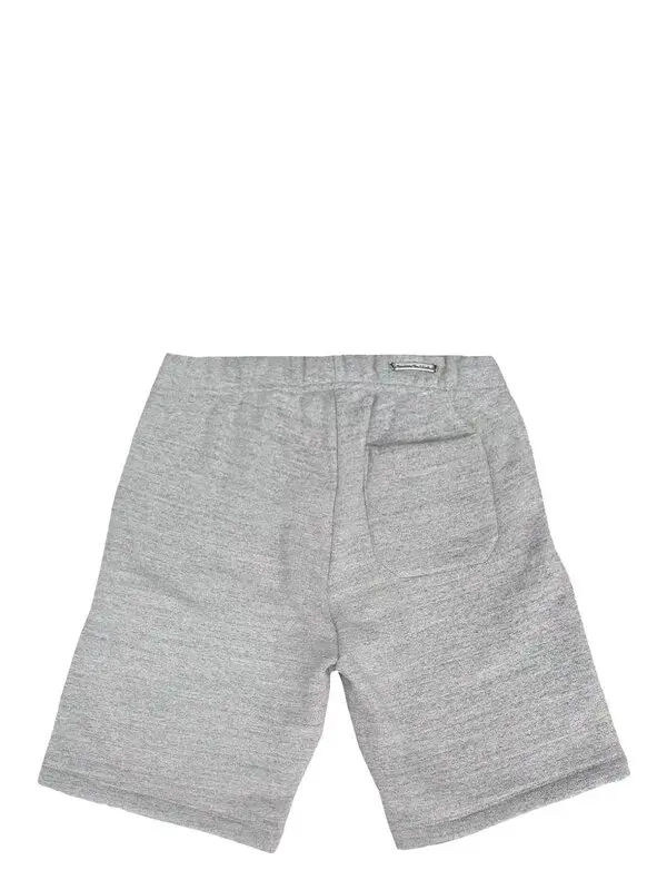 Chrome Hearts Logo-print Logo-plaque Shorts - Grey