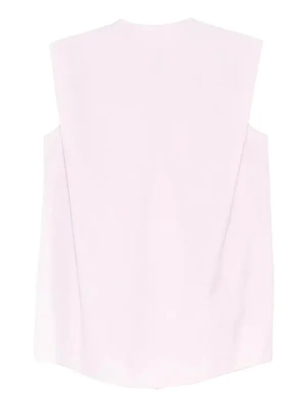JNBY Deconstructed Sleeveless Blouse - Pink