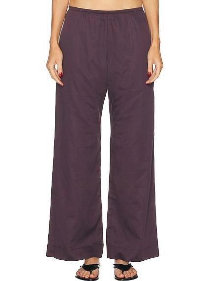 LESET Yoko Pocket Pant - Malbec