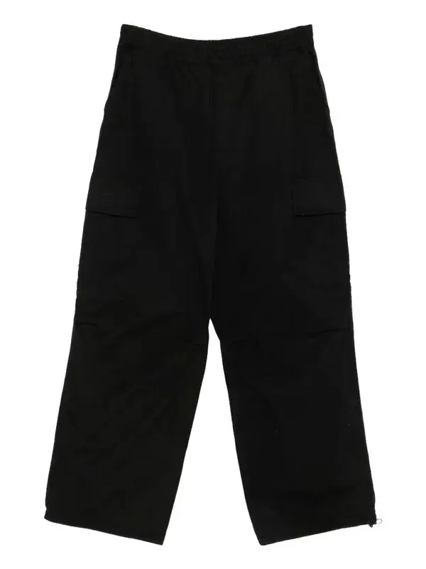 Carhartt Work In Progress Cargo Pants With Logo Patch - Black