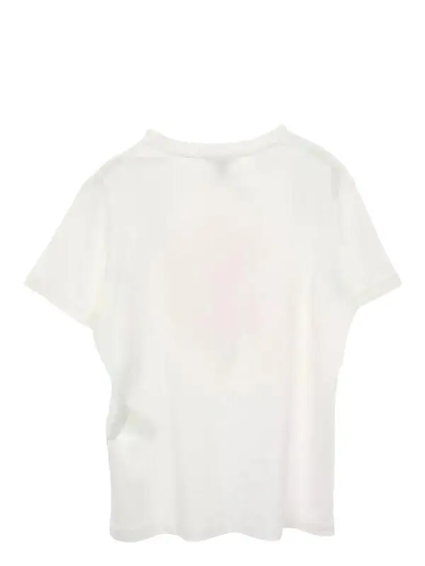 LOUIS VUITTON Cotton Logo Print T-shirt - White