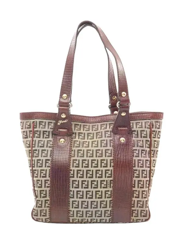 Fendi 2000s Zucchino Tote Bag - Brown