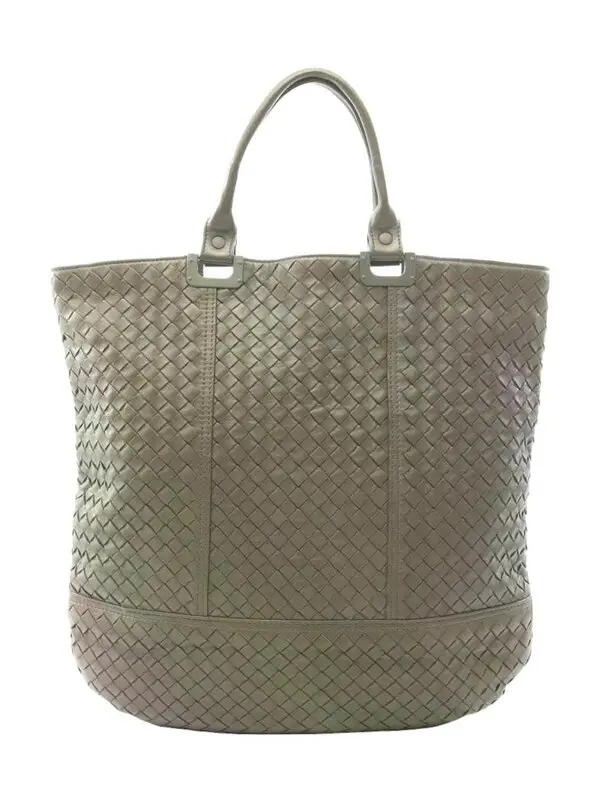 Bottega Veneta Intrecciato Tote Bag - Green