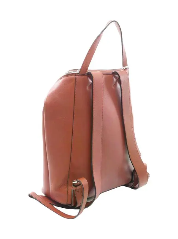 Loewe Goya Leather Backpack - Brown