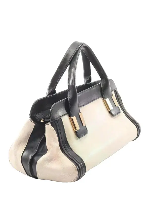 Chloé 2000s Alice Leather Tote Bag - Black