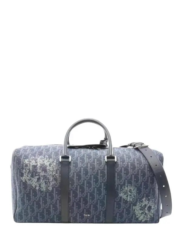 Dior Oblique Peace Boston Bag - Blue