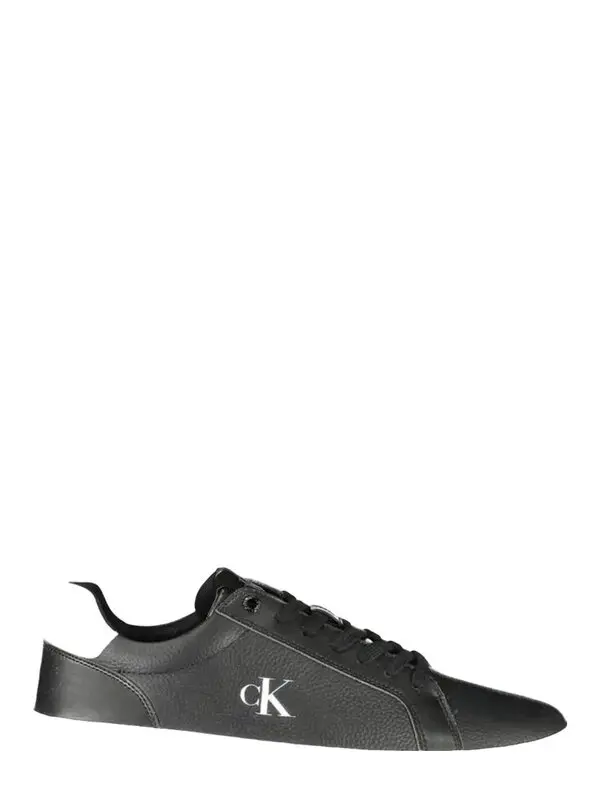 Calvin Klein Chunky Cupsole Logo-print Sneakers - Black