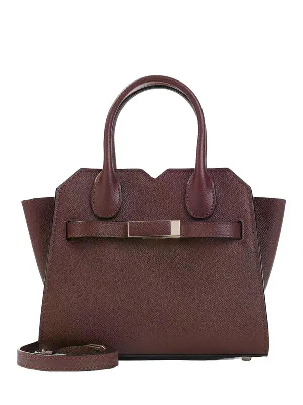 VALEXTRA Milano Cross Body Bag - Red