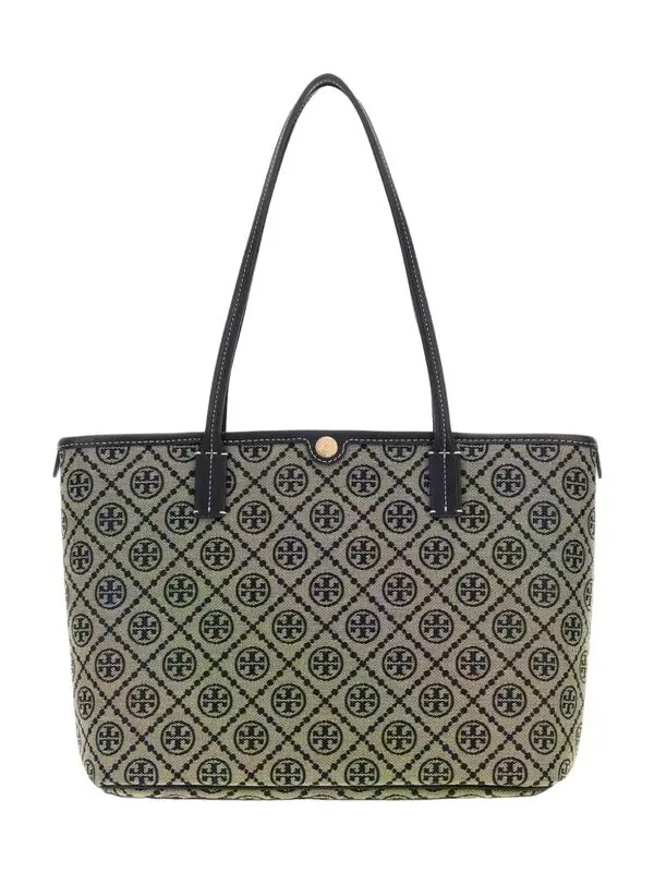 Tory Burch Small Zipped Tote Bag - Blue
