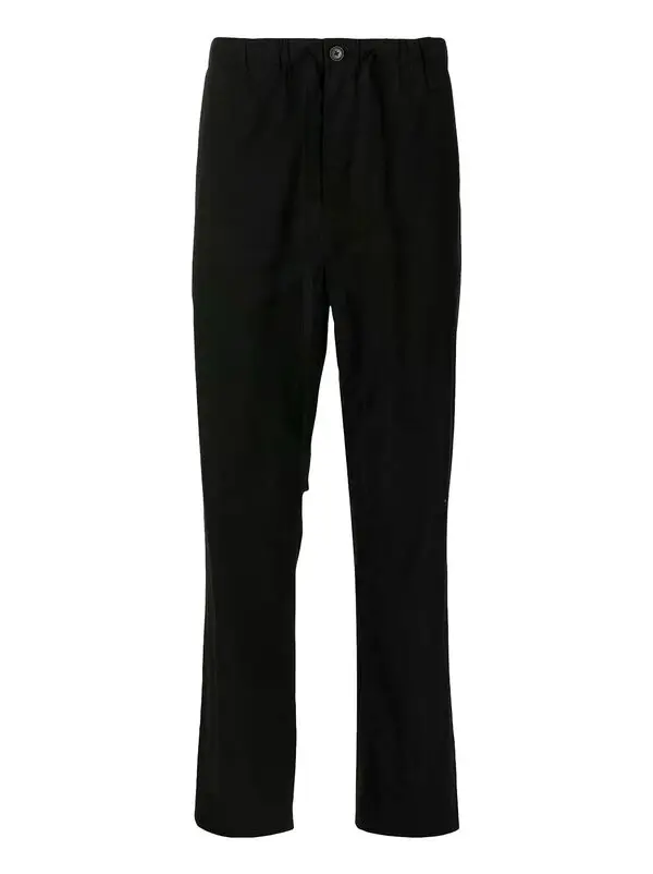 CRAIG GREEN Cotton Tapered Leg Trousers - Black