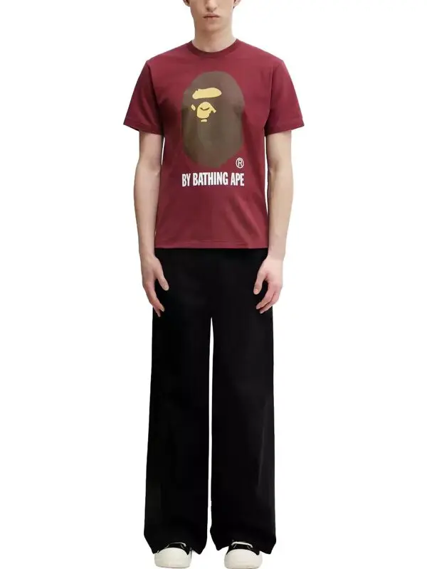 A BATHING APE Graphic T-shirt - Red