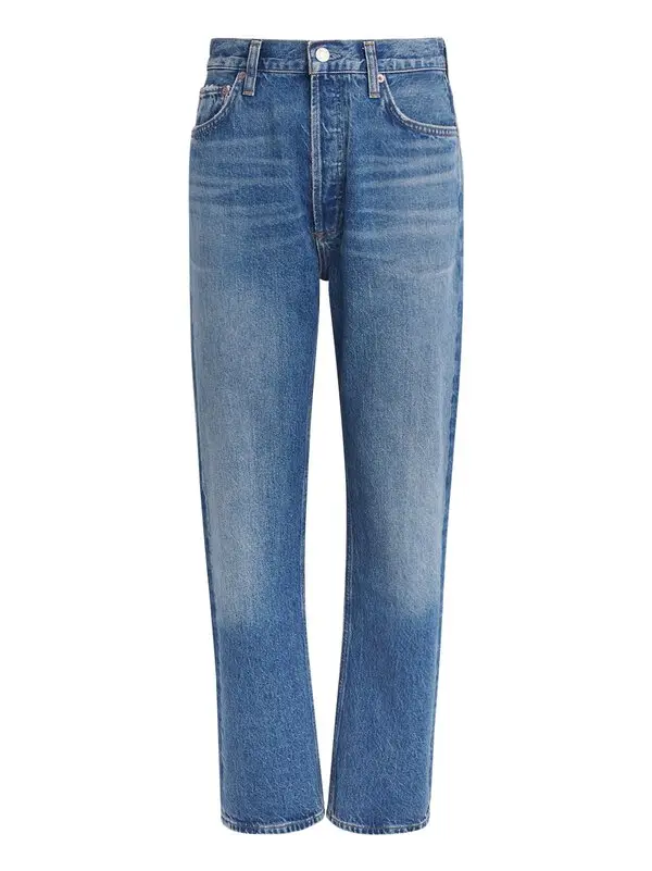 AGOLDE 90’s Pinch Waist Cropped Jeans - Blue