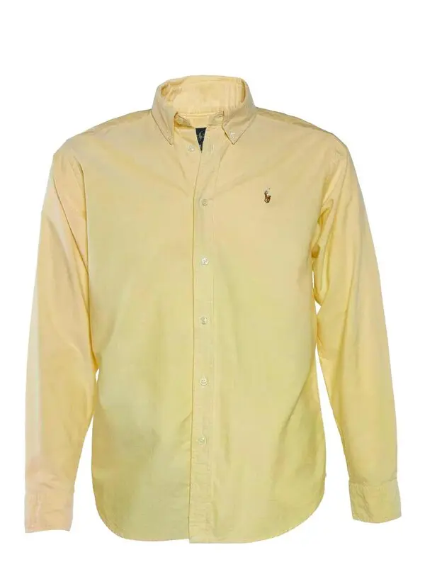Polo Ralph Lauren Button-front Tailored Shirt - Yellow