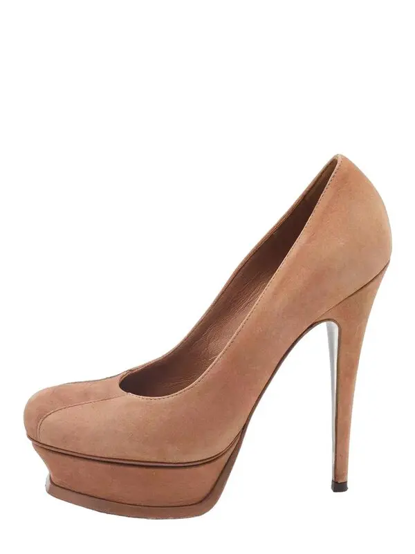 Saint Laurent Tribtoo Platform Pumps - Neutrals
