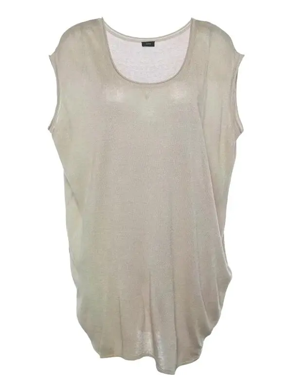 JOSEPH Linen-knit Top - Neutrals