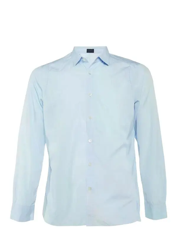 LANVIN Cotton Button-up Shirt - Blue