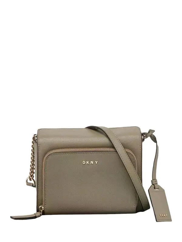 Dkny Bryant Park Saffiano Crossbody Bag - Grey