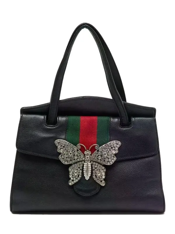 Gucci Medium Linea Totem Tote Bag - Black