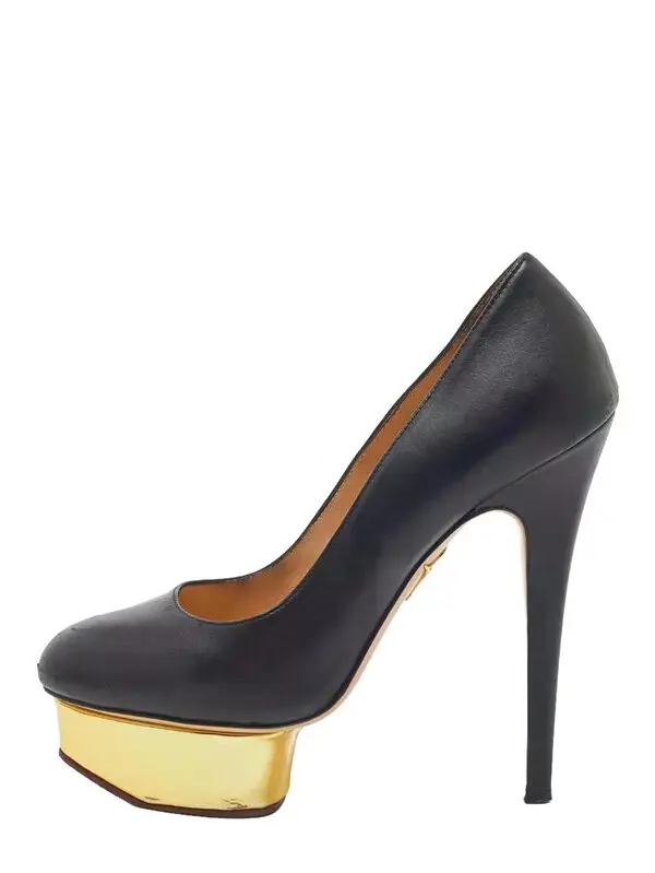 CHARLOTTE OLYMPIA Dolly Platform Pumps - Black