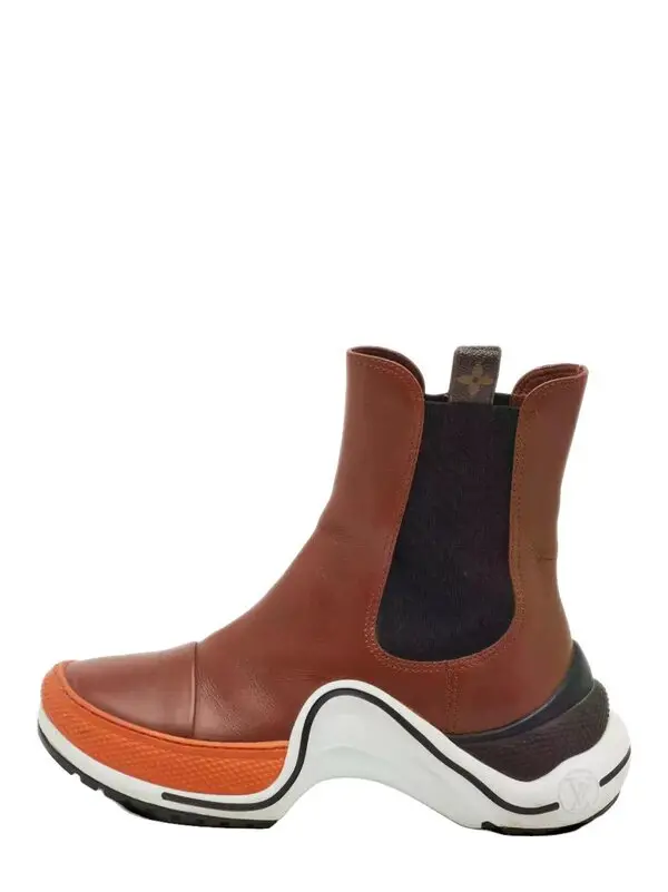 LOUIS VUITTON Archlight Leather Sneakers - Brown