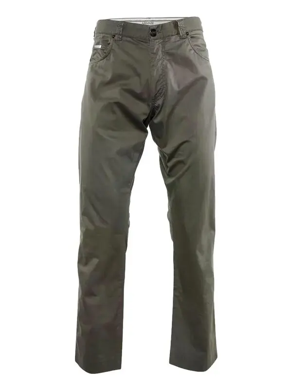 ARMANI Five-pocket Trousers - Grey