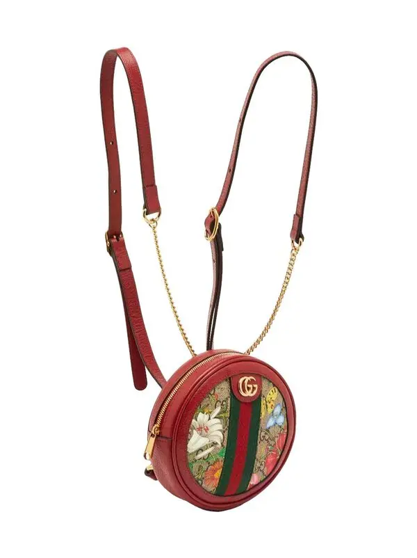 Gucci Ophidia Backpack - Red