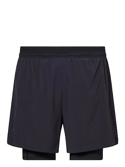 On Performance 5" Stretch-woven Shorts - Black