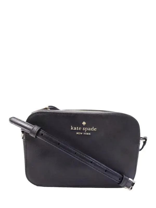 Kate Spade New York Leather Crossbody Bag - Black