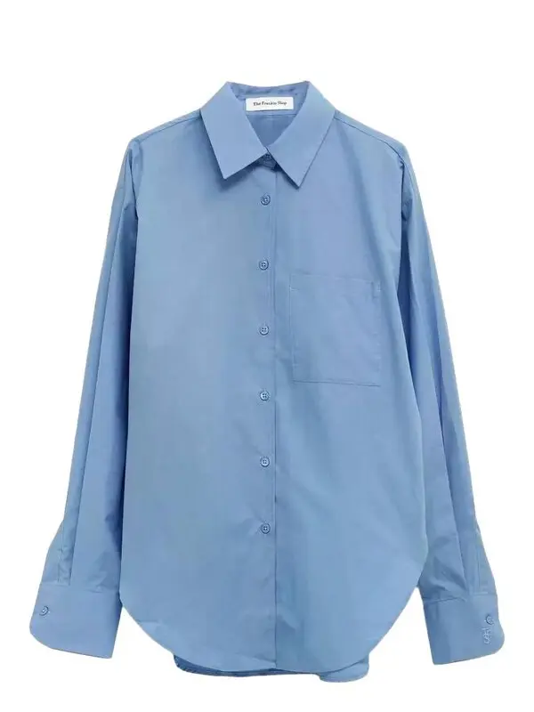 THE FRANKIE SHOP Lui Shirt - Blue