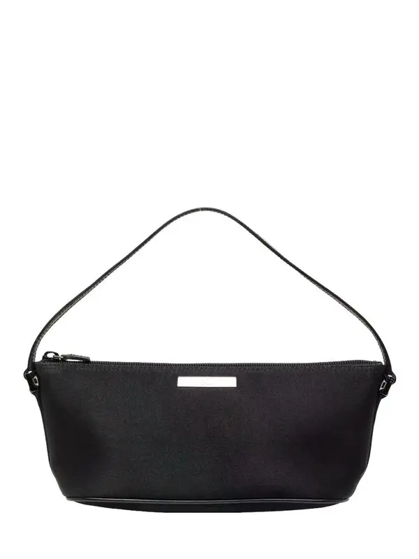 Gucci Nylon Boat Shoulder Bag - Black