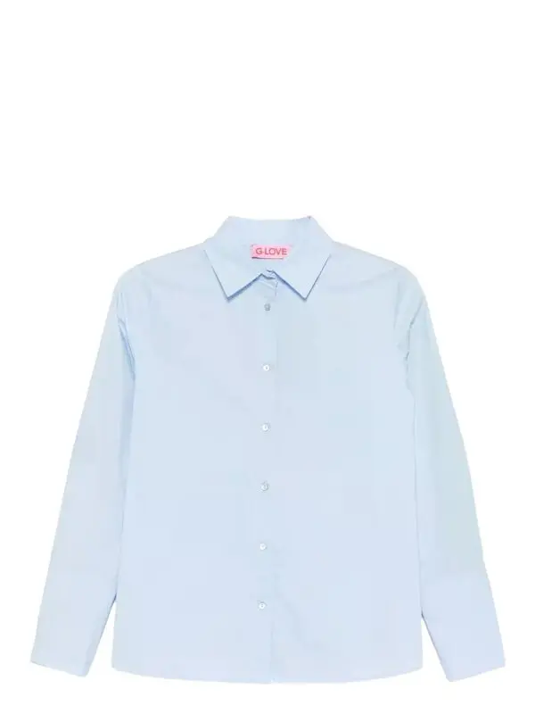 CARLA G. Shirt With Button-down Fastening And Long Sleeves - Blue